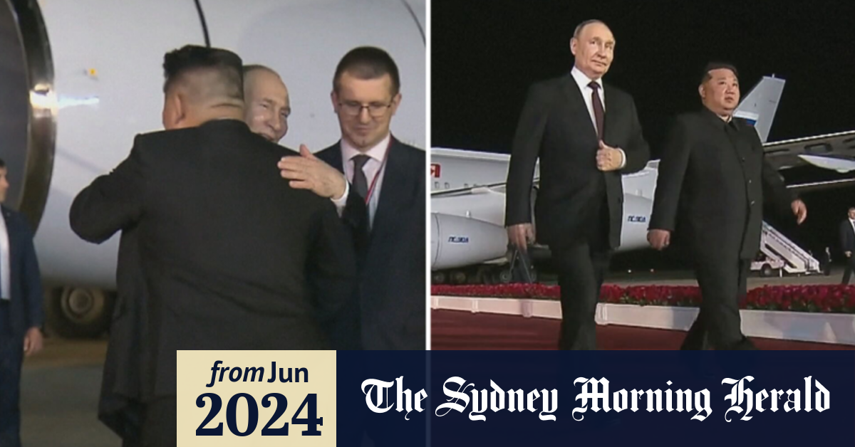 Video: Russian President Vladimir Putin makes rare visit to old ally ...